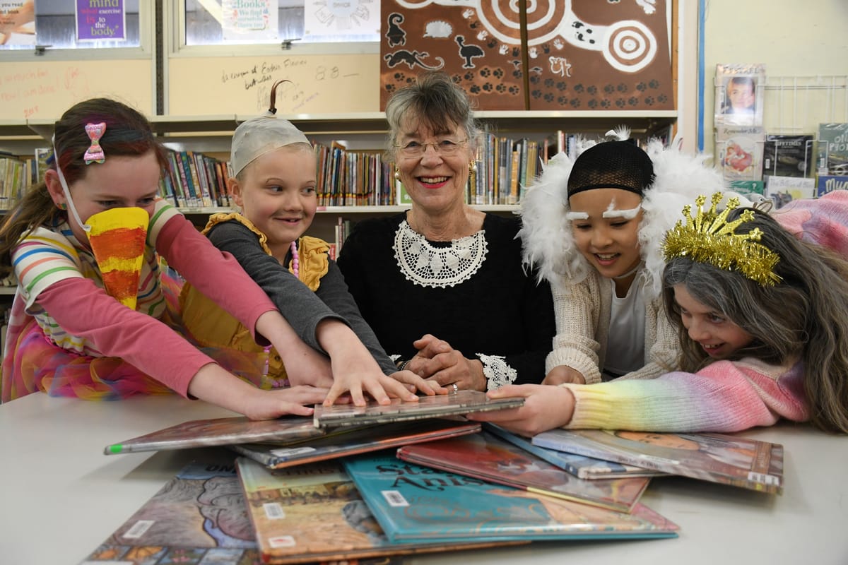 Book Week the perfect backdrop for teacher's farewell
